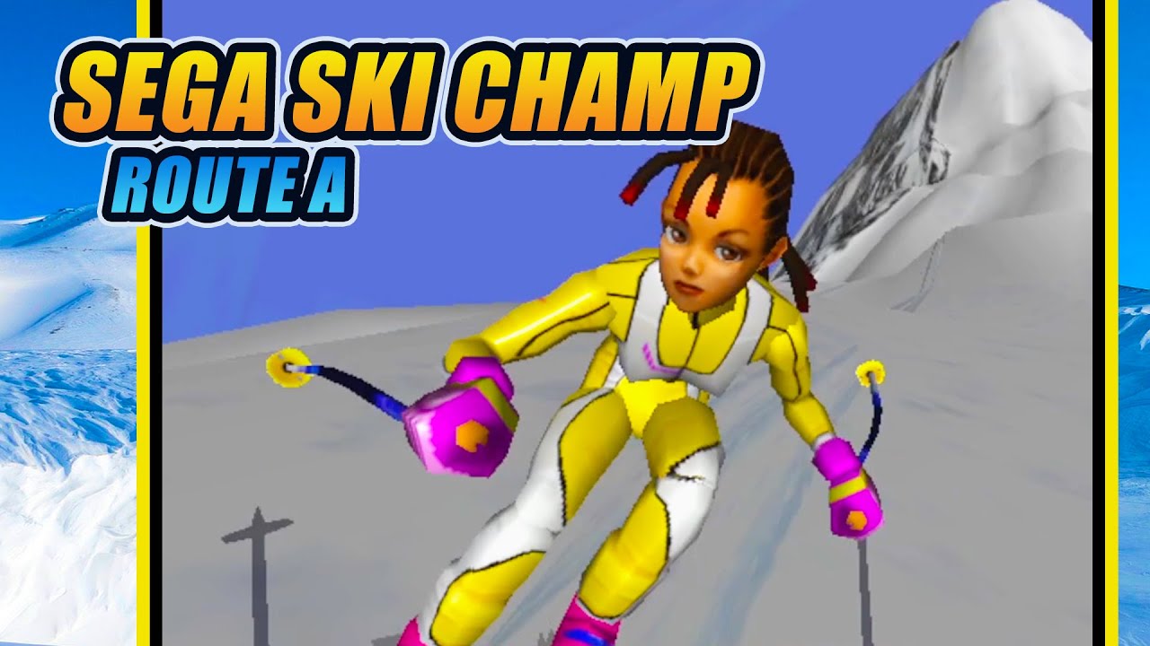 Route A! - Sega Ski Champ (Arcade) - YouTube
