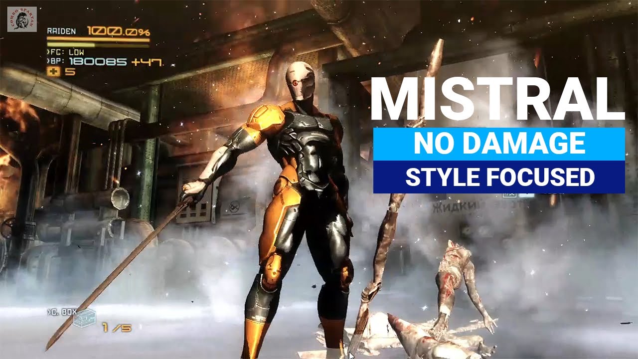 Lost Harddrive Chronicles : Raiden vs Mistral (Stylish | No Damage ...