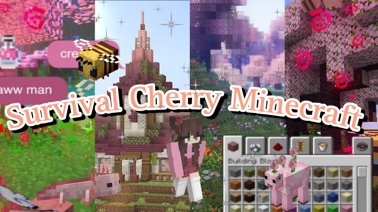 Cherry Minecraft Survival ep1 - (Vanila) - YouTube