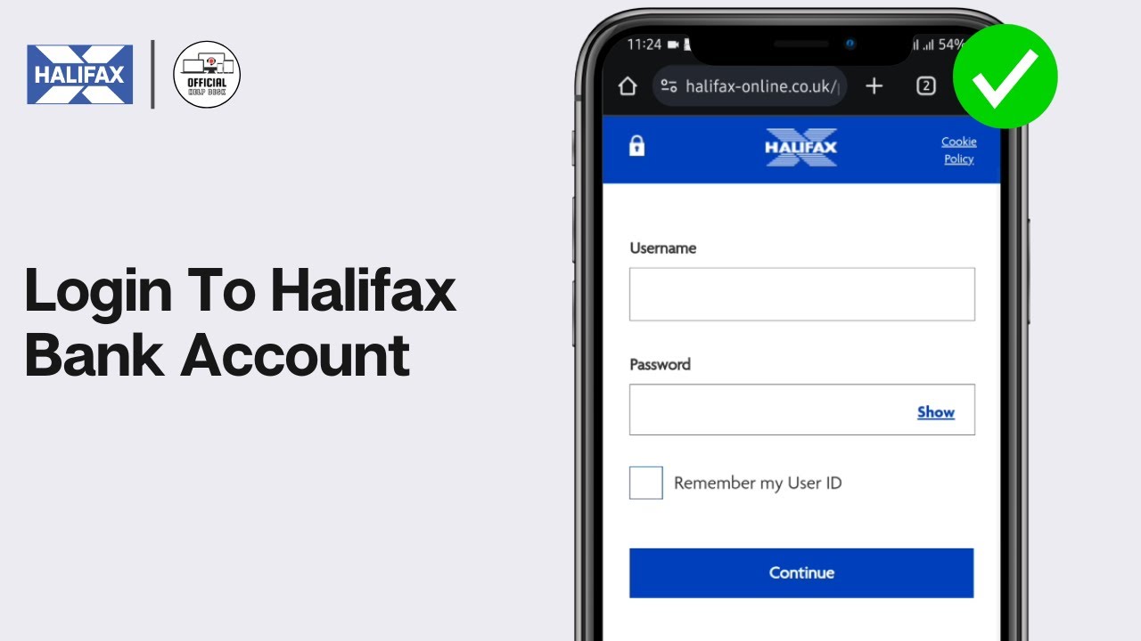 How To Login To Halifax Bank Account (2024) - YouTube
