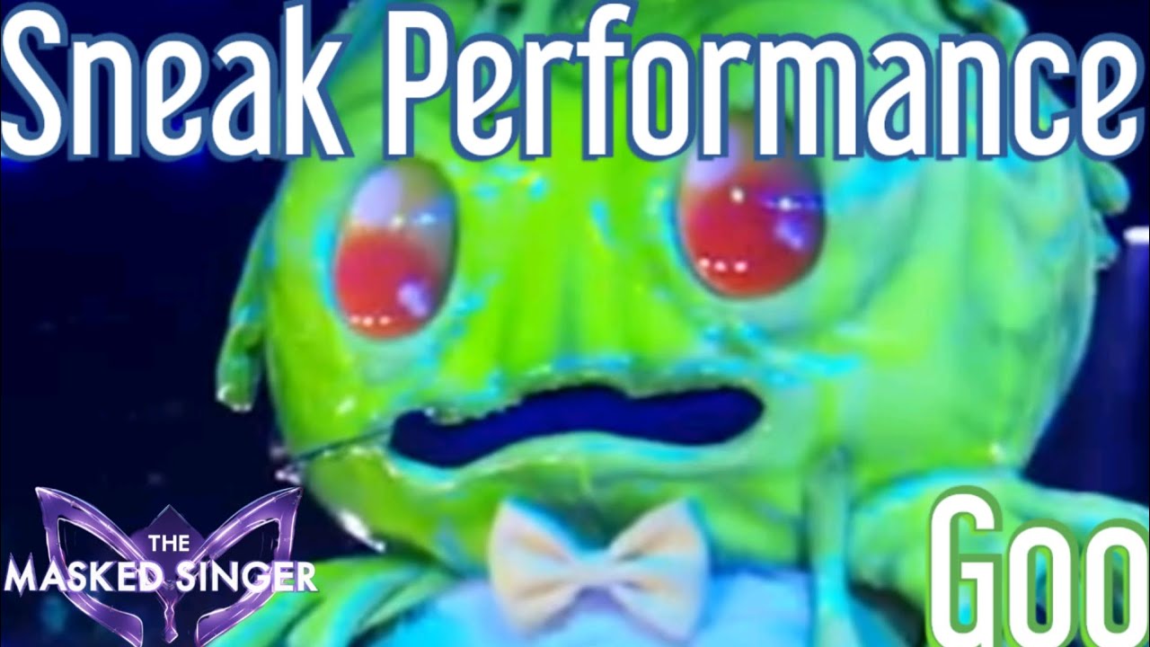 Sneak Performance of the Goo / The Masked Singer USA Season 12 Ep. 4 ...