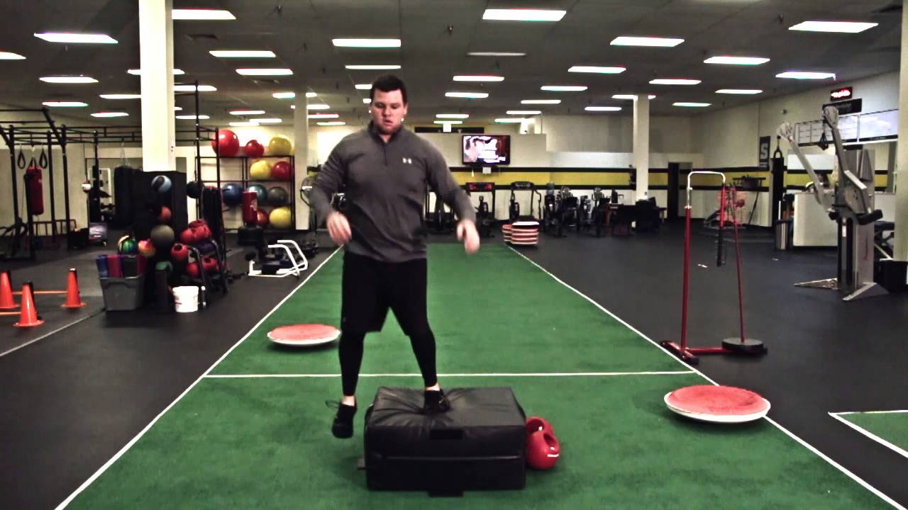 Lateral Drop Jumps - YouTube