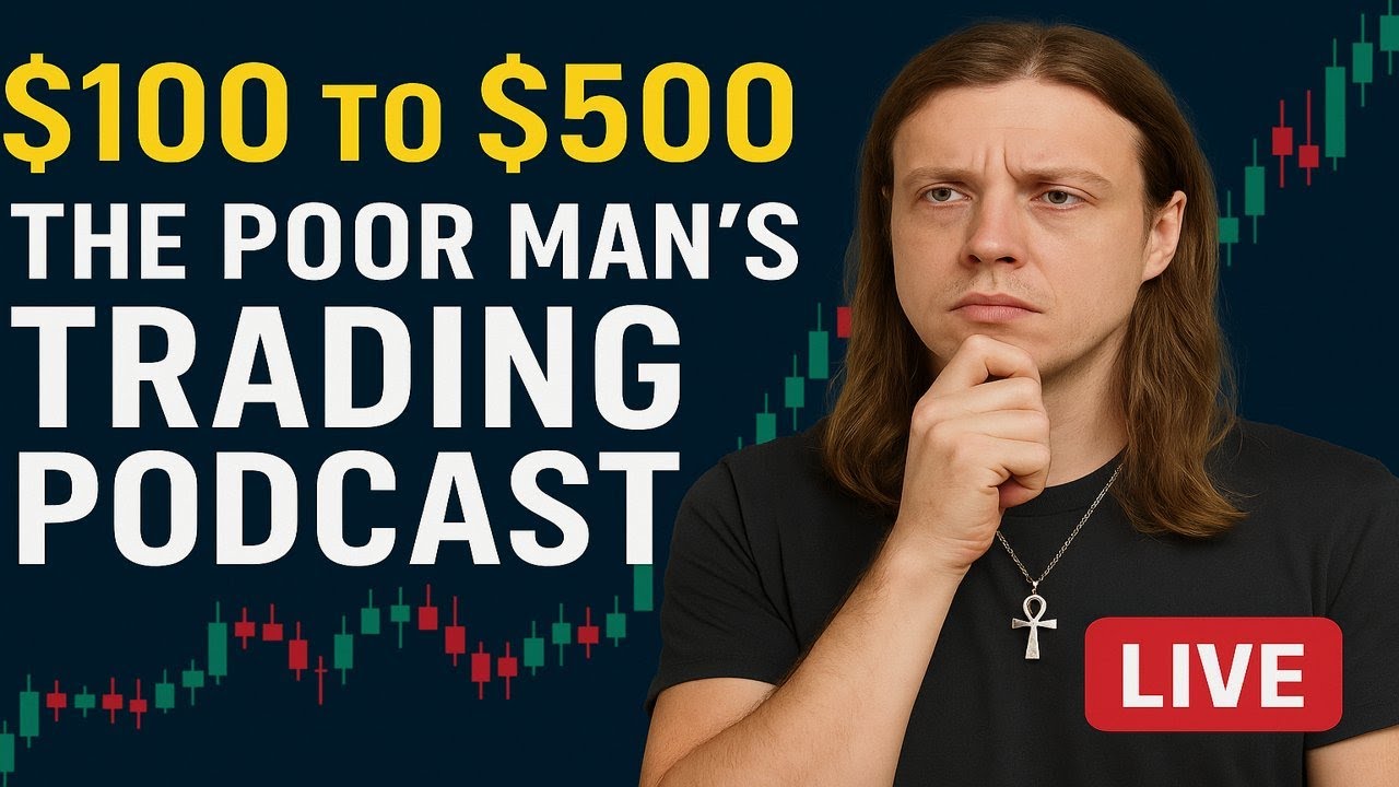 $100 to $500 – The Poor Man’s Trading Podcast (Live) Day 7 +10% - YouTube