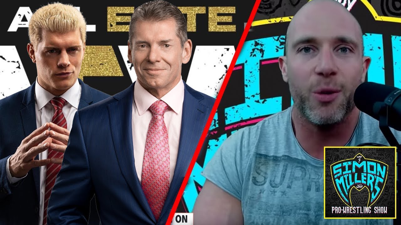 WWE vs AEW: The War Is Real! | Simon Miller's Pro-Wrestling Show #176 ...