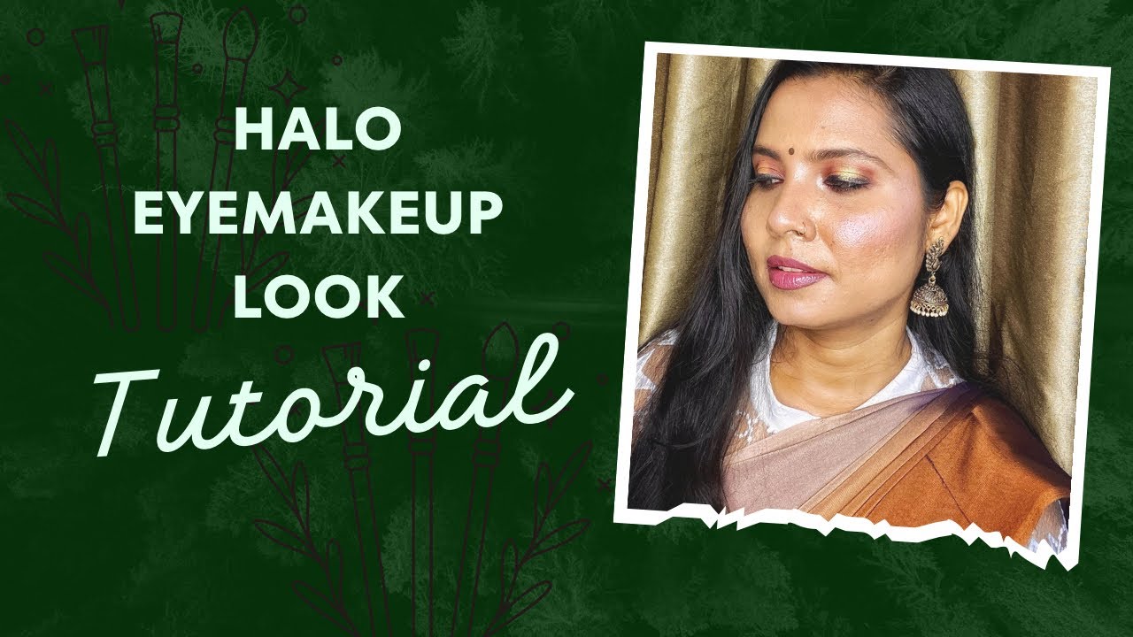 Halo eyes makeup tutorial - YouTube