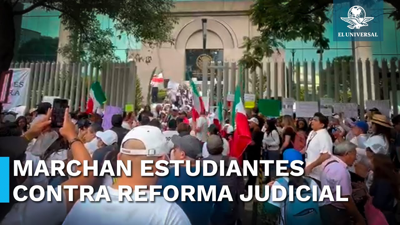 Estudiantes de Ibero, UNAM e ITESO se unen contra la reforma al Poder ...