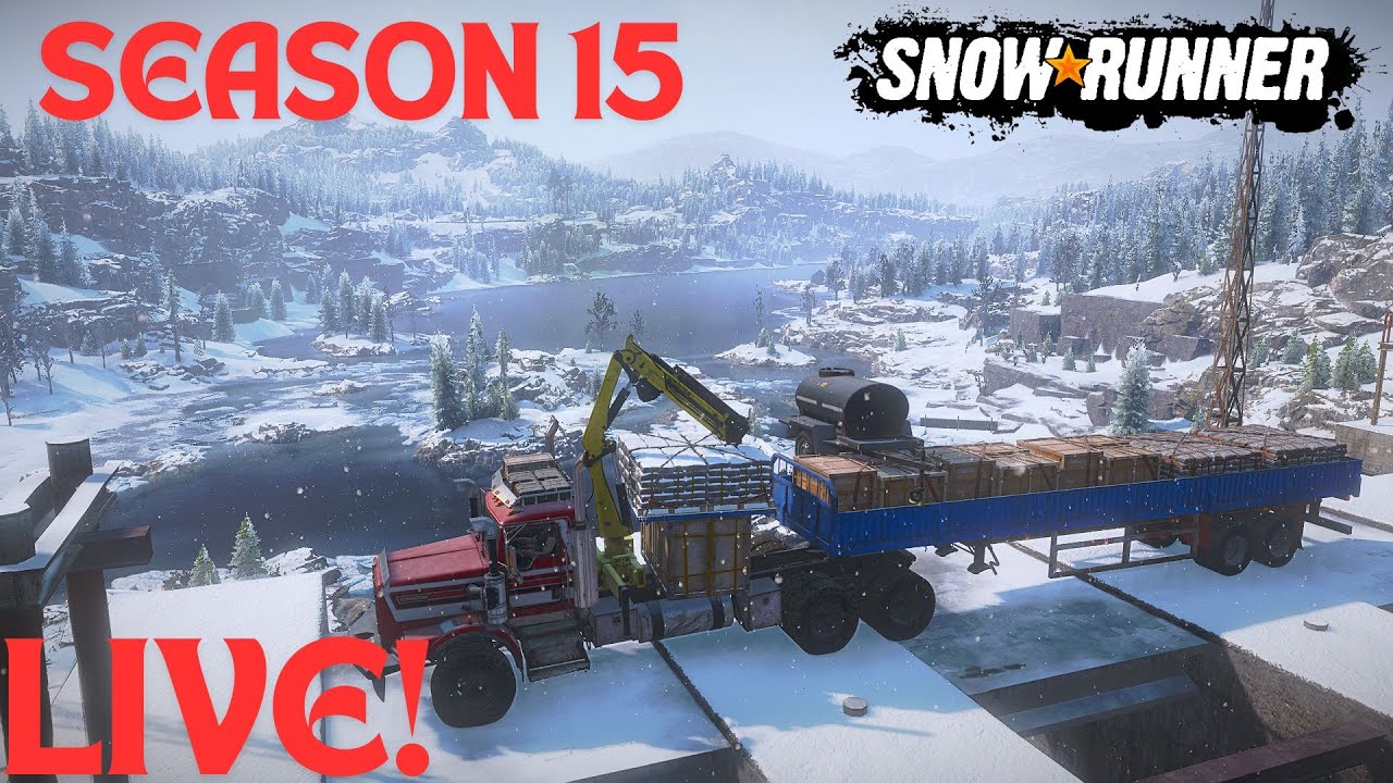 SnowRunner Season 15 Oil And Dirt In Quebec Canada! - YouTube