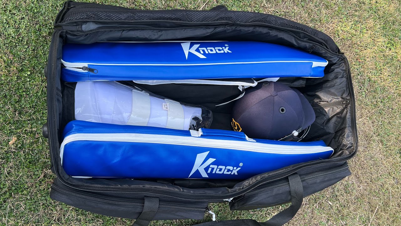 REVEALING KNOCK SPORTS PLAYER EDITION KIT BAG RECOMMENDED FOR NATIONAL ...