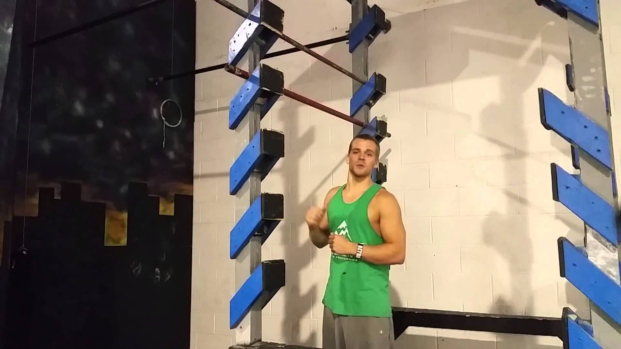 Ninja Warrior Training: Salmon Ladder: Ladders - YouTube
