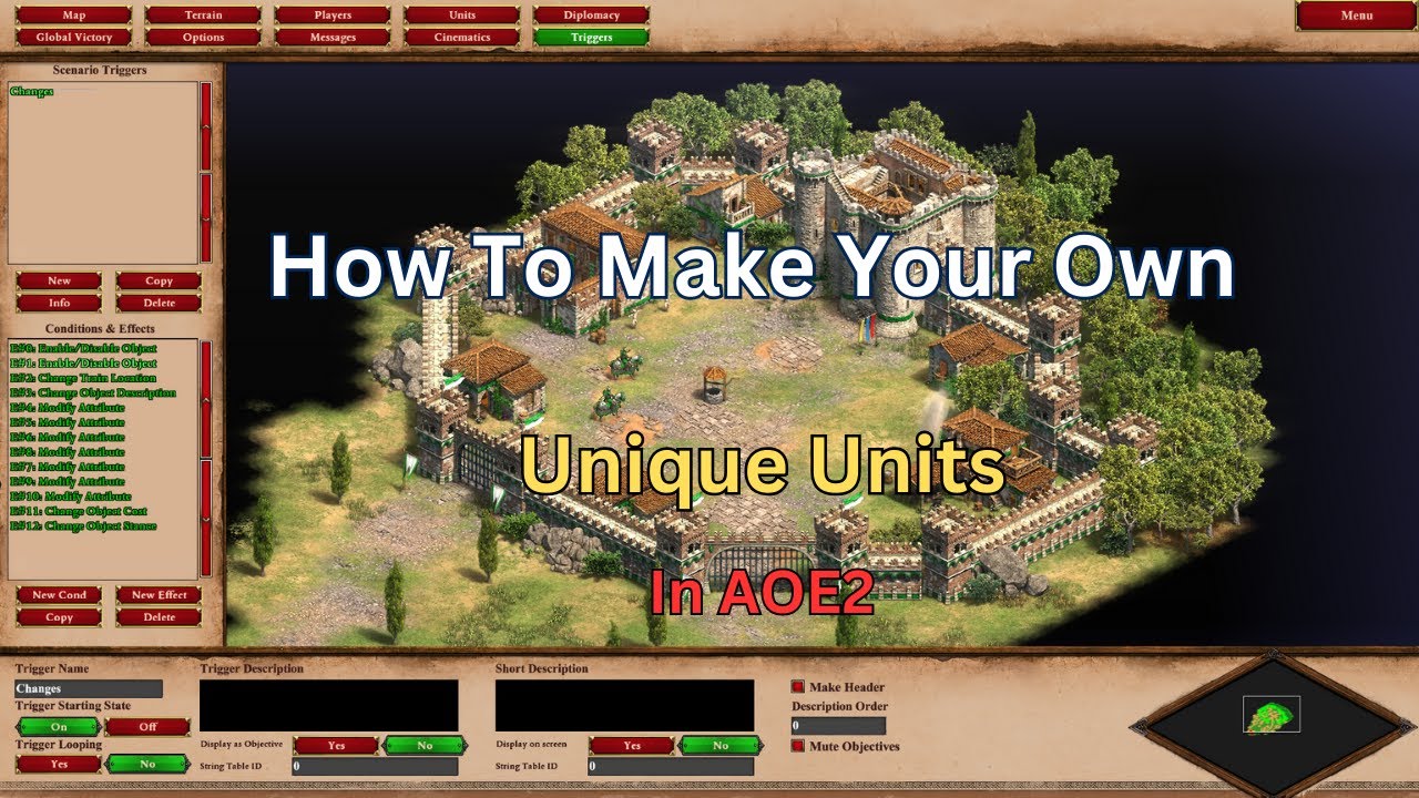 How To Make Your Own Unique Units. - YouTube