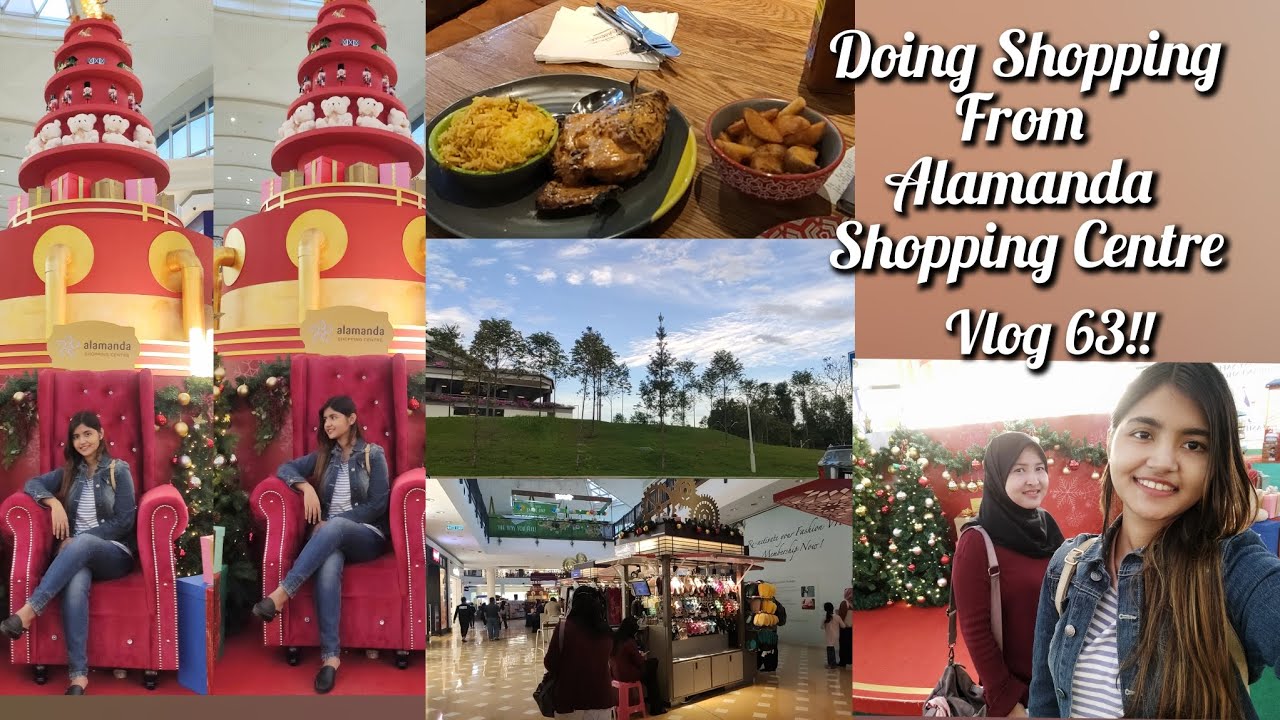 Doing Shopping From Alamanda Shopping Centre || Christmas Gift ...