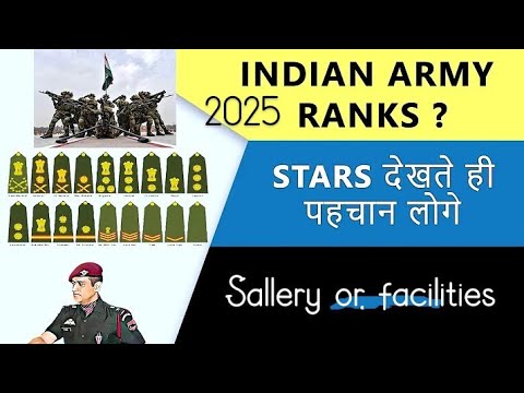 Indian Army Ranks And Structure Explained | Hindi। Army Ranks, Insignia ...