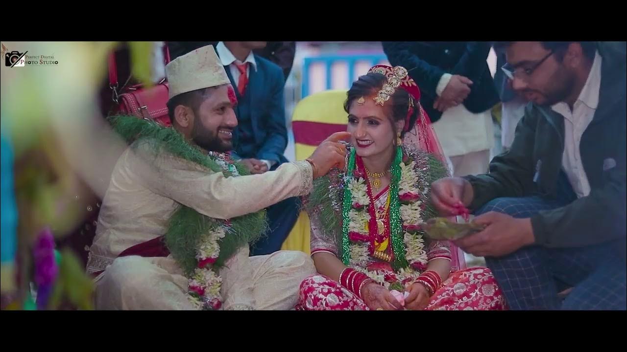 NEPALI CINEMATIC WEDDING HIGHLIGHTS || Subodh weds Anisha Perfect digital photo studio - YouTube