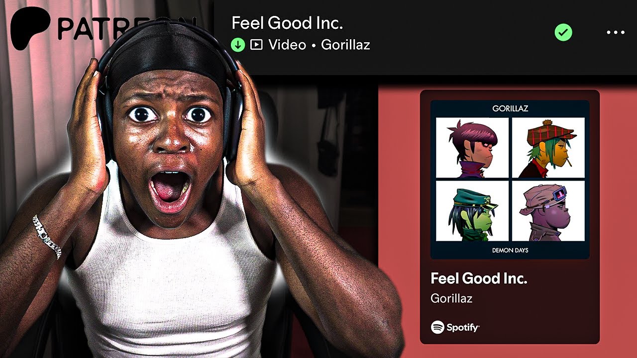 FIRST TIME HEARING GORILLAZ - FEEL GOOD INC. (reaction) - YouTube