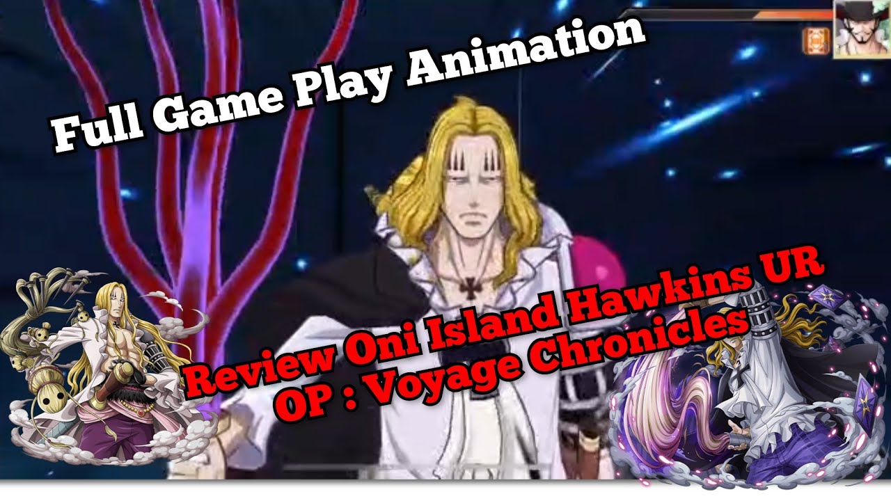 Review Oni Island HAWKINS UR full skills GAME PLAY ANIMATION #op #kbtt ...