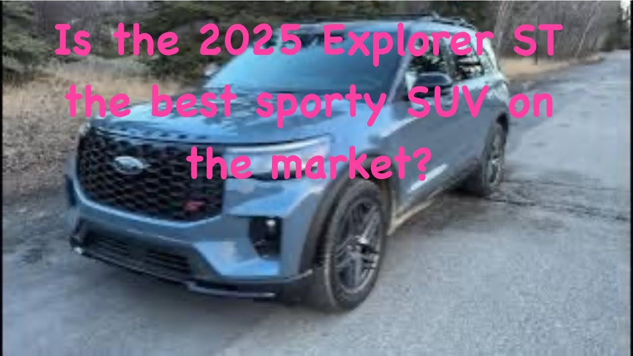 2025 Ford Explorer ST – The Ultimate Performance SUV! Vapor Metallic ...