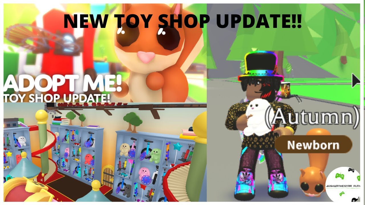*NEW* UPDATED TOYSHOP + Red Squirrel Pet!! - Adopt Me - YouTube