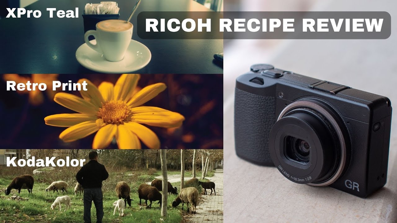 Ricoh Film Recipe Review - Xpro Teal, KodaKolor, and Retro Print - YouTube