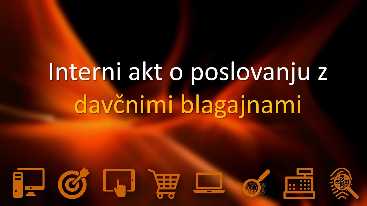 RS-Biro: Interni akt o davčnem potrjevanju računov - YouTube
