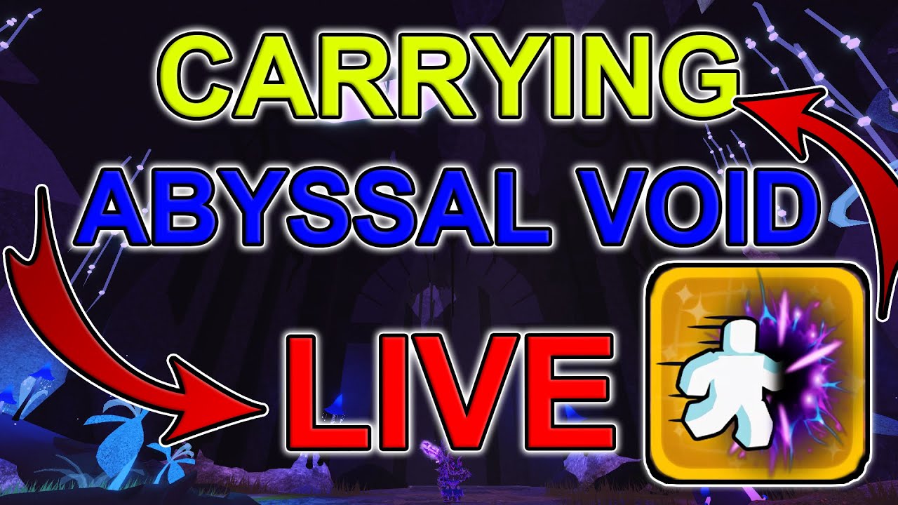 🔴LIVE🔴ABYSSAL VOID NIGHTMARE!! | Dungeon Quest | ROBLOX - YouTube