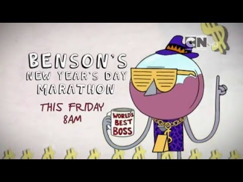 Cartoon Network UK HD Regular Show Like A Boss New Year's Day 2016 Marathon
