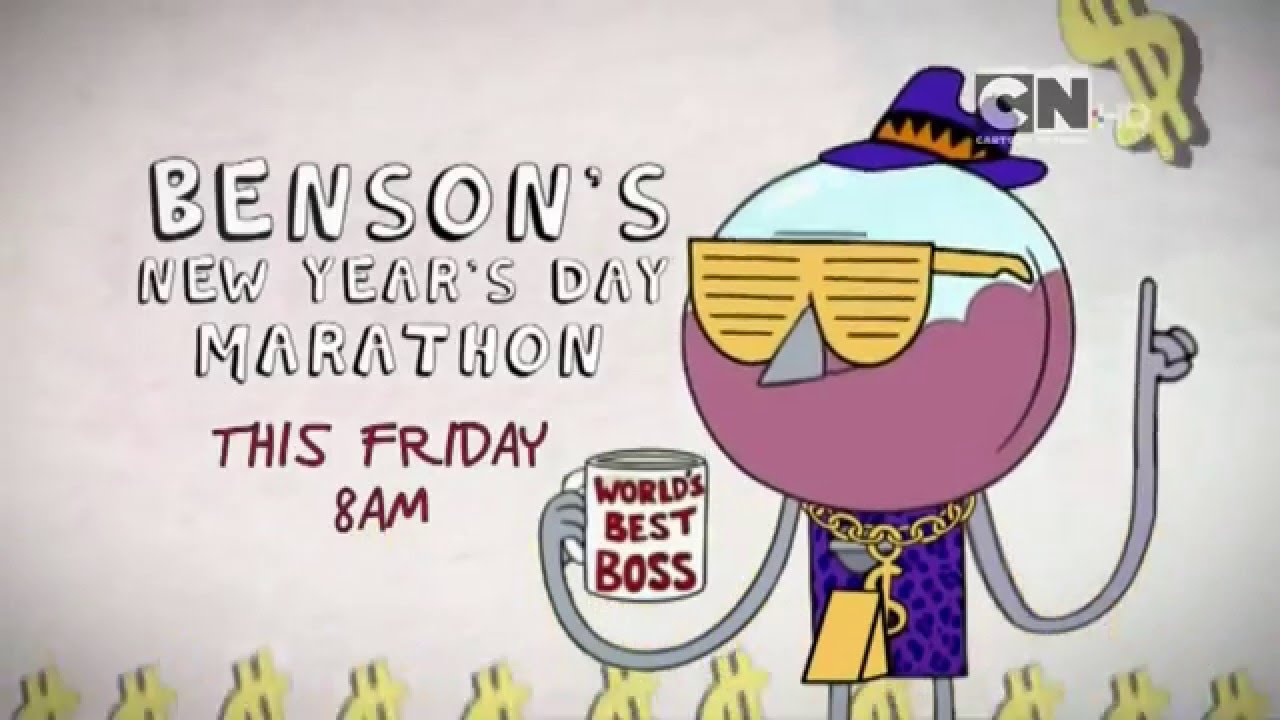Cartoon Network UK HD Regular Show Like A Boss New Year's Day 2016 ...