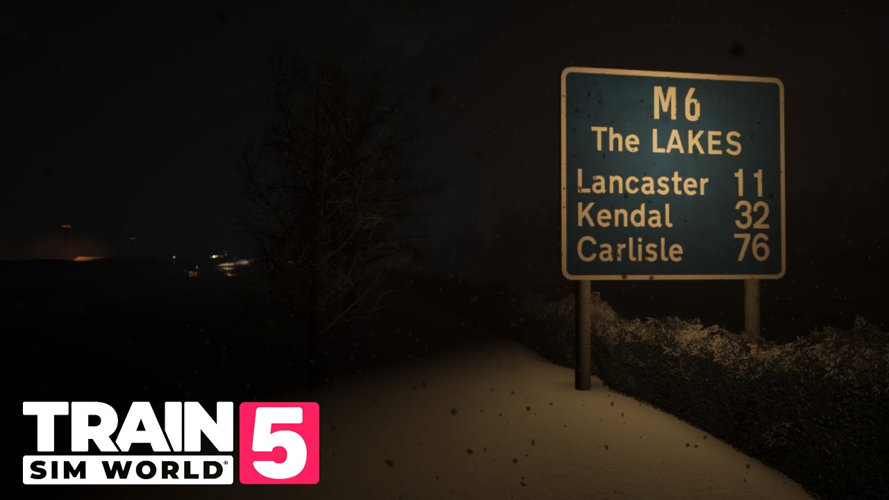 TSW5 | WCML Over Shap | Ambient Lighting Mod - Timelapse - YouTube