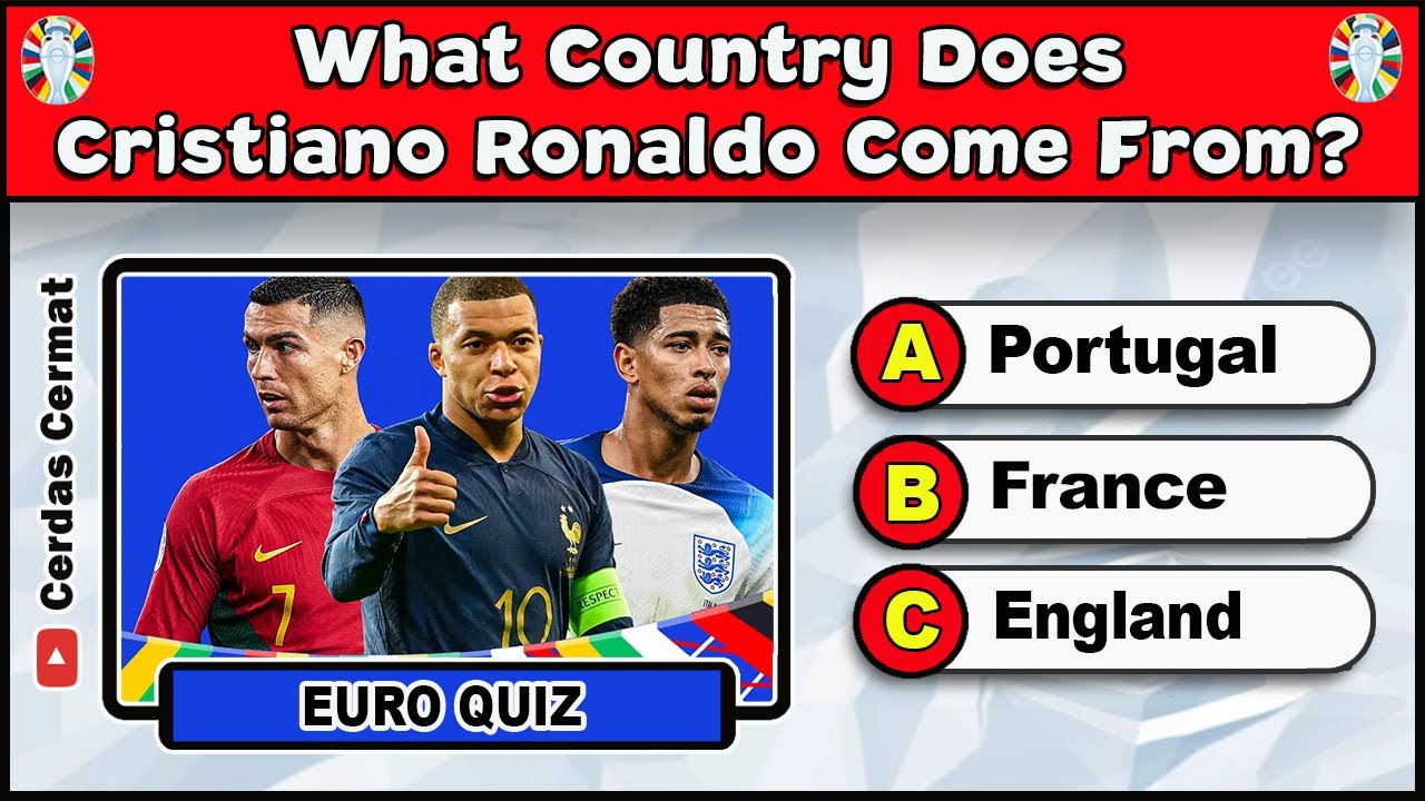 EURO QUIZ 2024 | EUFA EURO 2024 | QUIZ FOOTBALL | EURO TOURNAMENT QUIZ ...