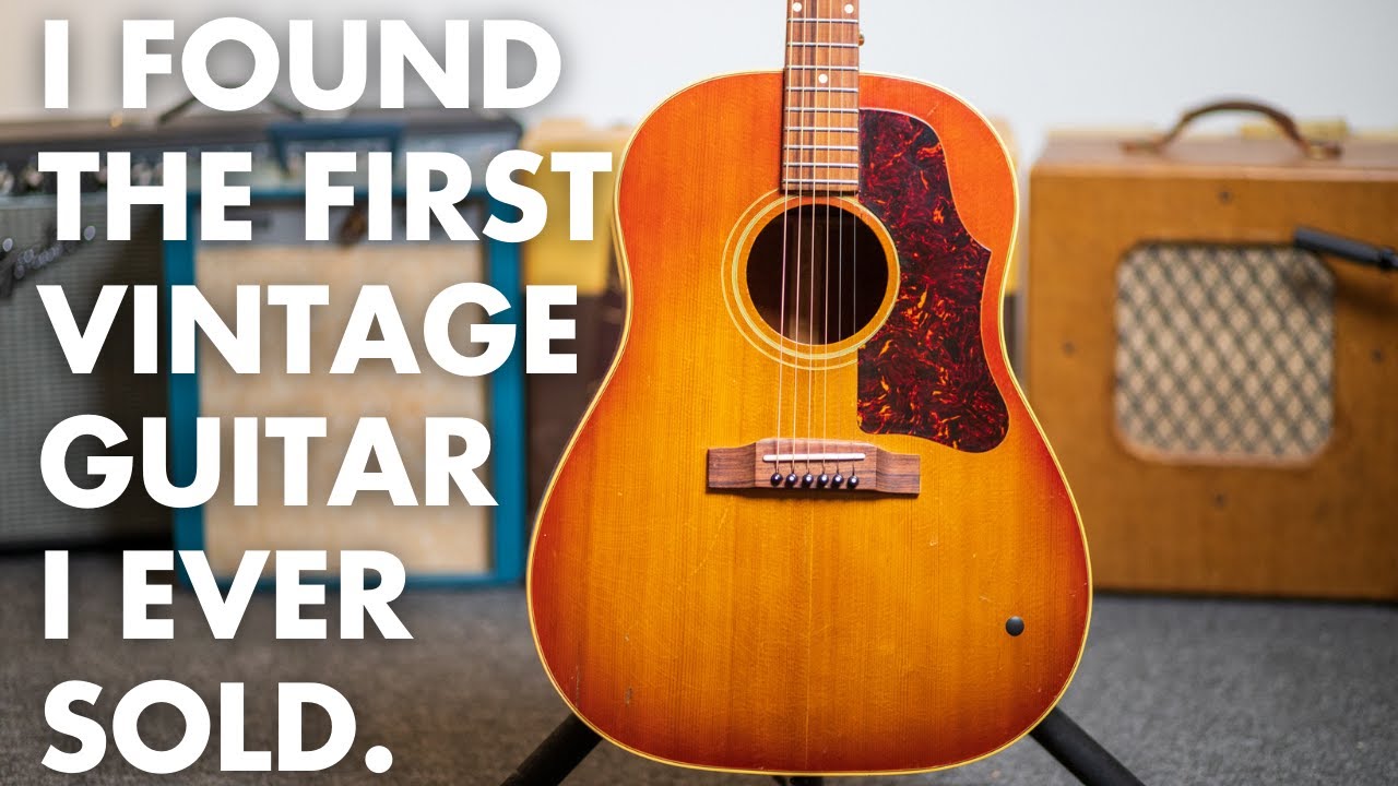 I found the first vintage guitar I ever sold...a stunning 1961 ...