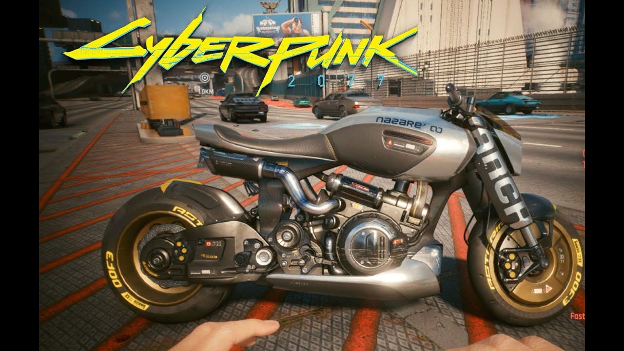 Test ARCH NAZARÉ - Motorcycle vehicle in Cyberpunk 2077 - YouTube