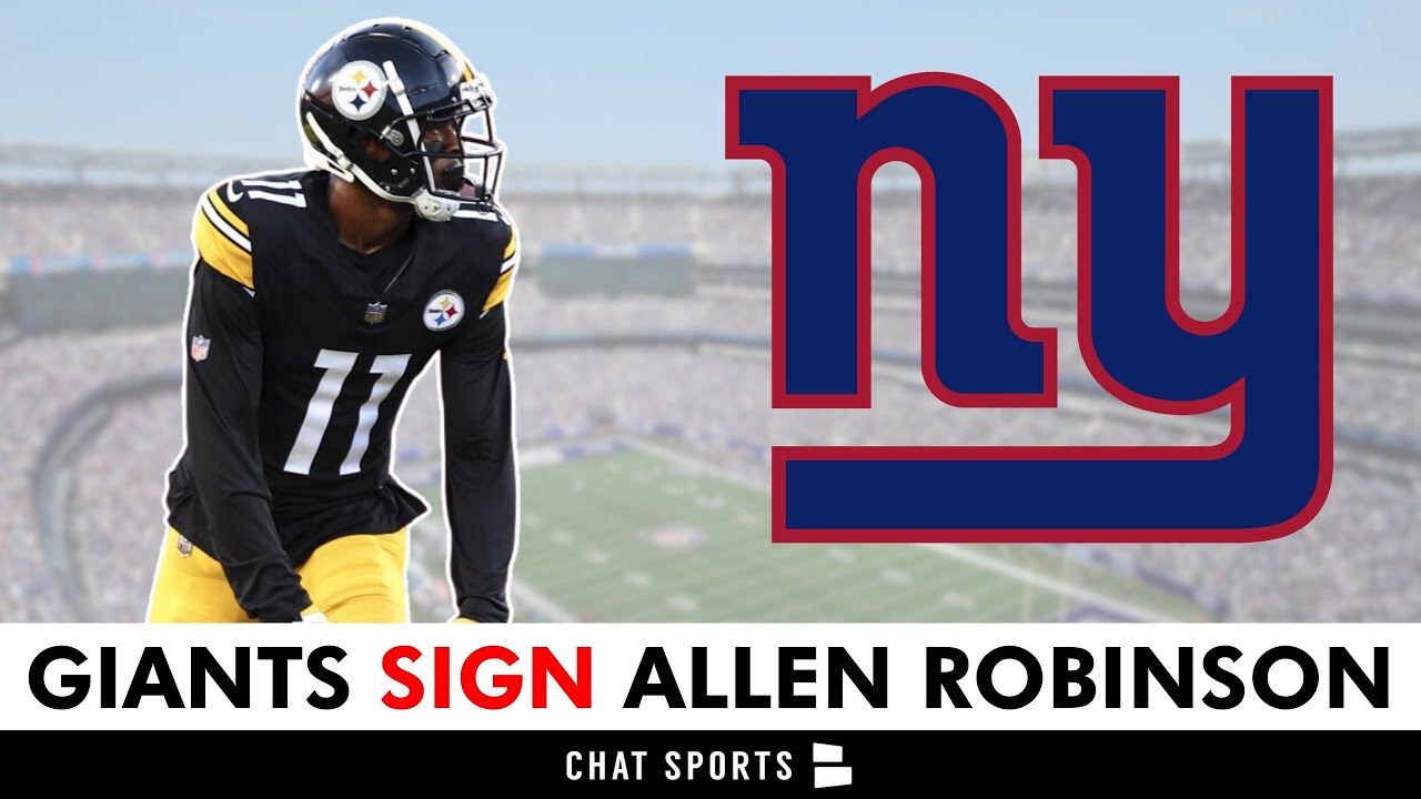 🚨 Giants Sign Allen Robinson In NFL Free Agency | New York Giants News ...