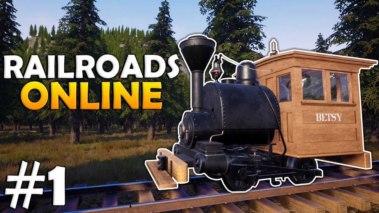 Setting Up Our FIRST Railroad Line! - RAILROADS ONLINE Sandbox Gameplay ...