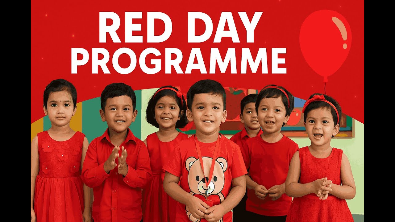 Red Day Programme | Color-Themed Fun & Learning at Grace CBSE School ...