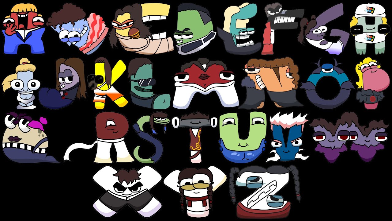 Alphabet Reverse toy All Letter FROM O BUT THEY ALL IN EUROVISION (WITH ...