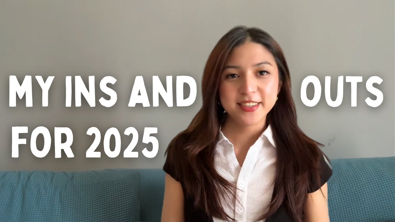 my ins and outs for 2025 - YouTube