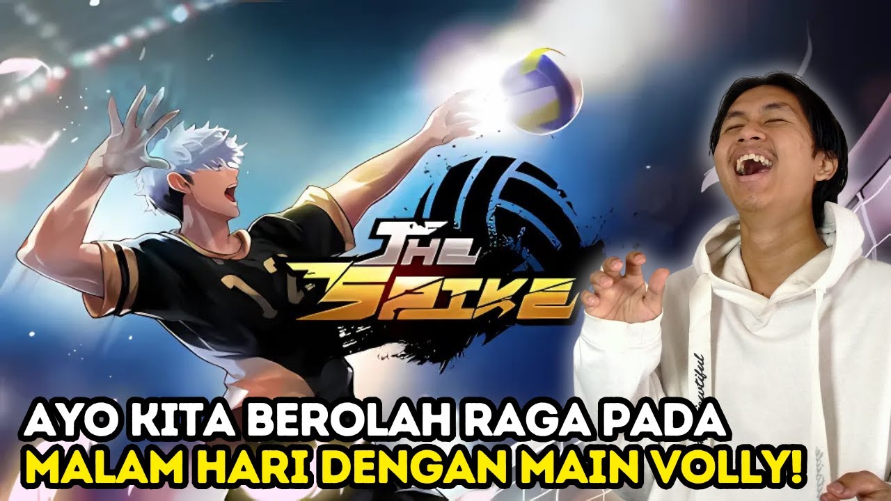 AKU MENCOBA GAME VOLLY YANG DIADAPTASI DARI ANIME!! THE SPIKE GAMEPLAY ...