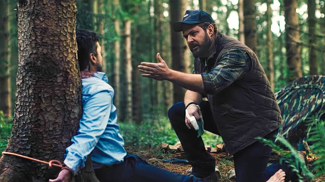A Man Wakes Up Tied To A Tree And Does Not Understand Why Passersby ...