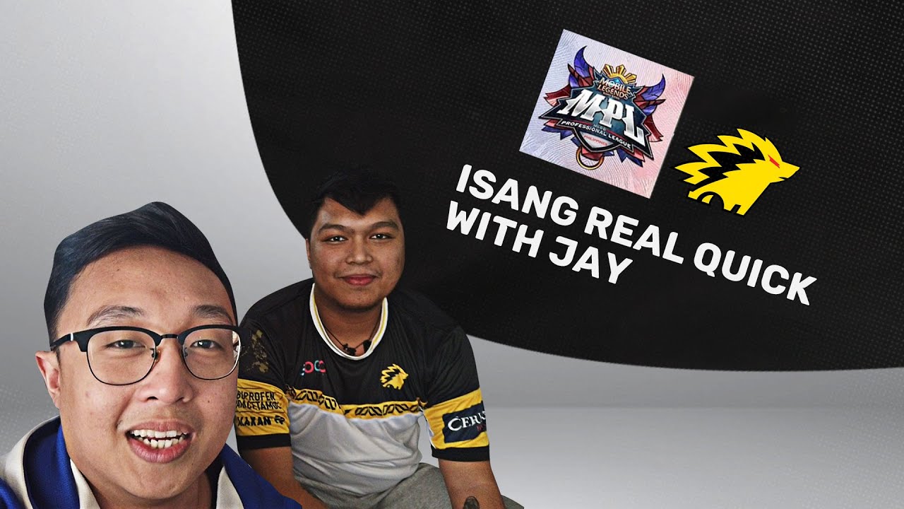Isang Real Quick with Onic's Jay - YouTube