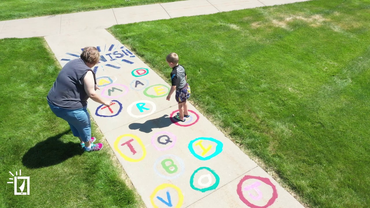 Outdoor Obstacle Course at the Library - YouTube