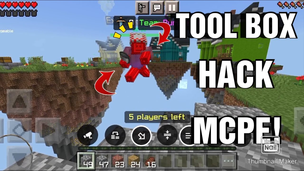 Tool Box Troll in MCPE! Tool Box Hack in Minecraft part 15 - YouTube