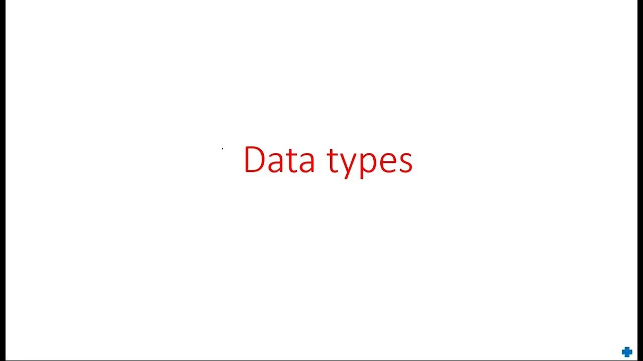 Data types | Pre-defined type & Scalar type | Part-1/2 | Digital IC Design | Lec-10 - YouTube