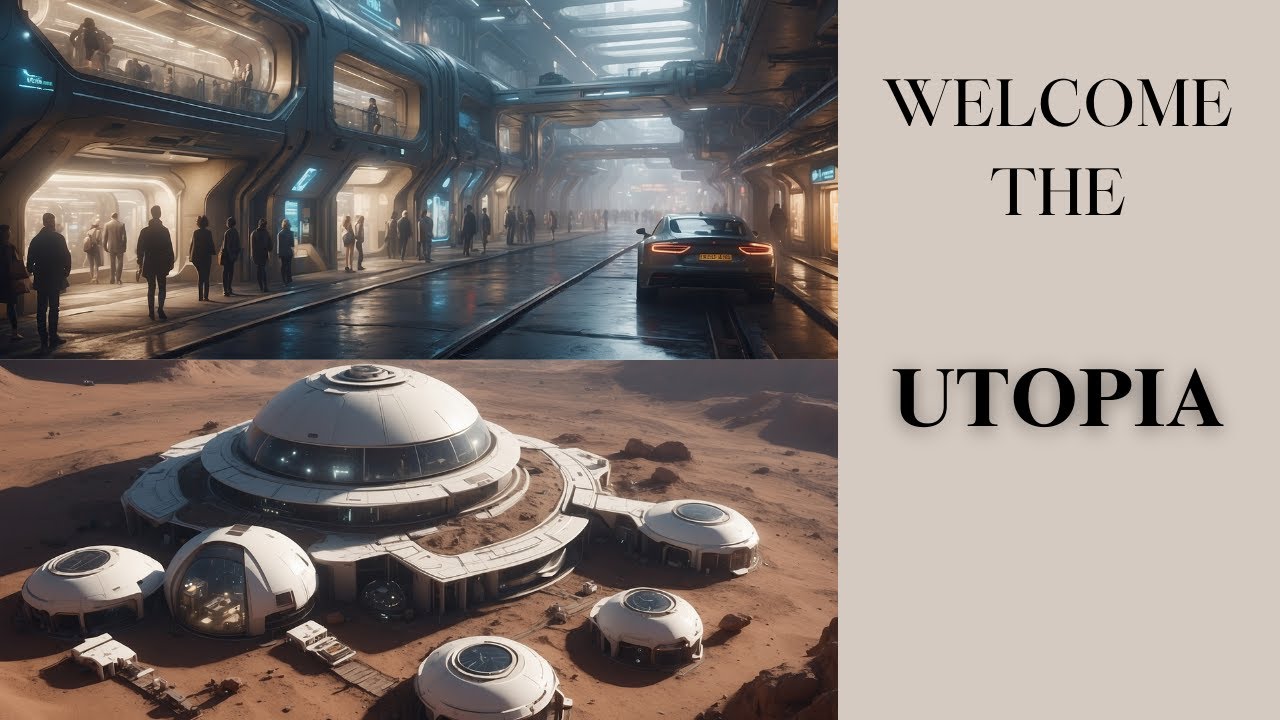 Designing Futuristic Utopian Cities with AI: Stunning 4K Top-Down Views ...