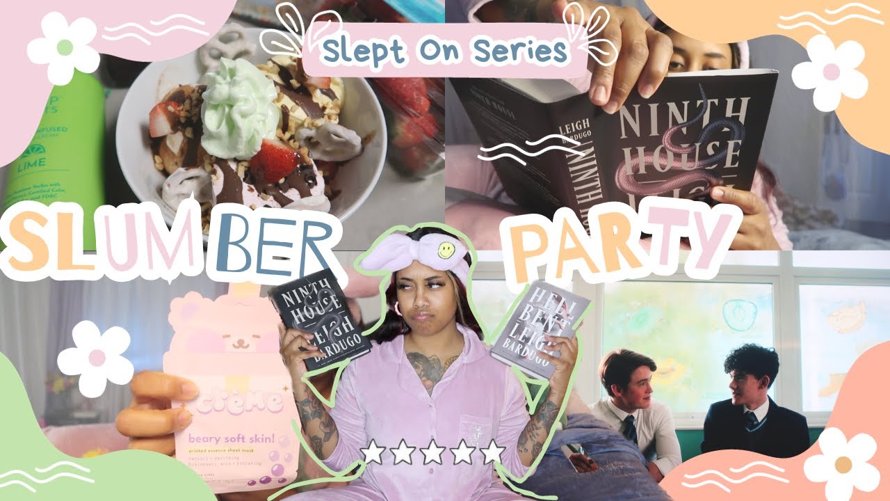 Reading Slumber Party🧖‍♀️: Slept On Series|| Reading Ninth House😬 ...