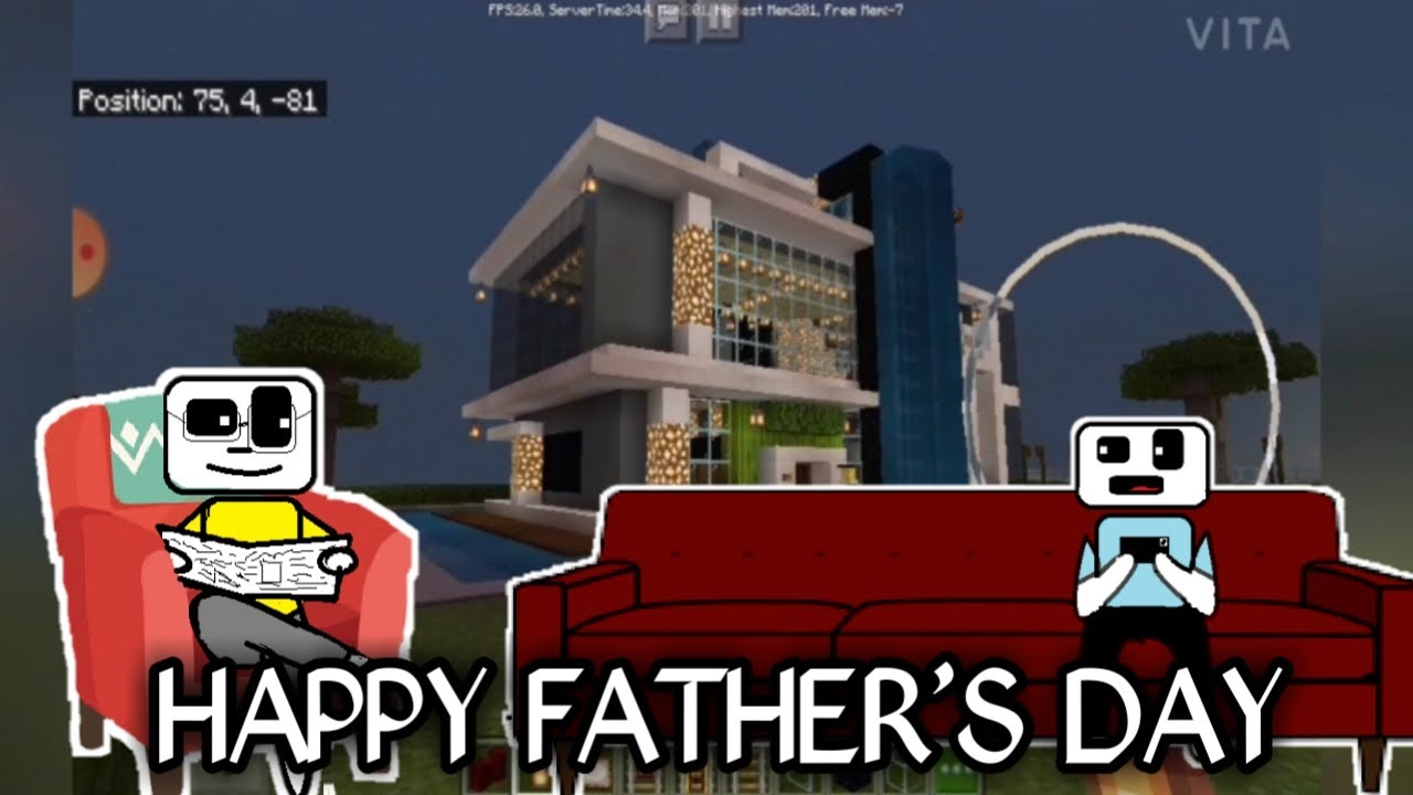 Father's Day Special // Happy Father's Day // Minecraft - YouTube