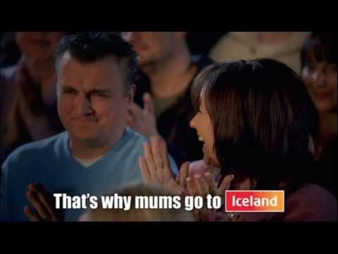Iceland prawn ring advert commercial christmas2008 - YouTube