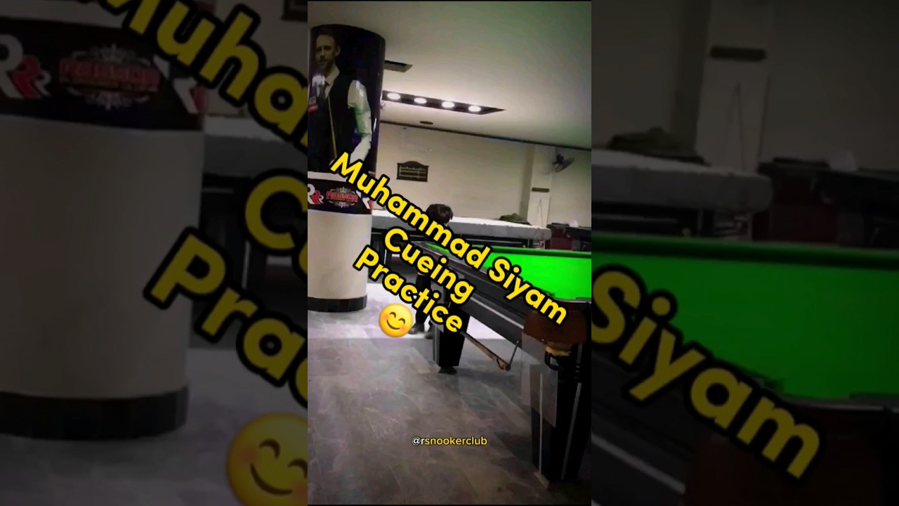 Muhammad Siyam 😊 #shorts #snooker - YouTube