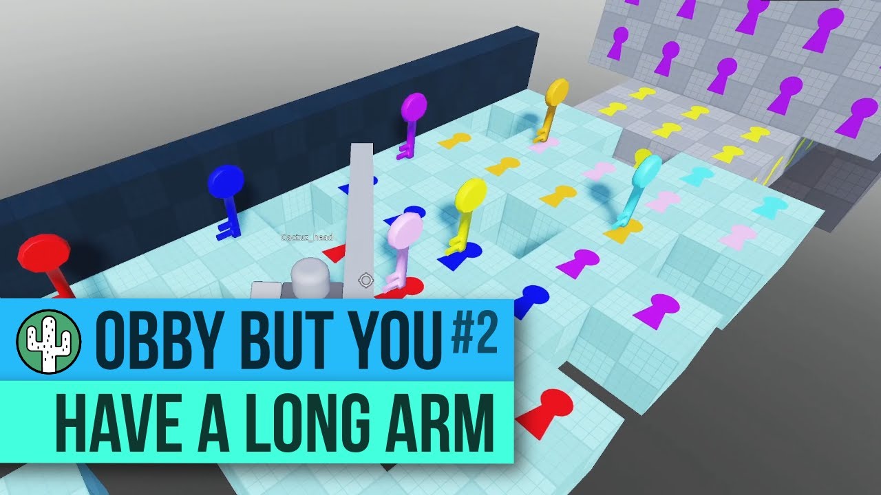 Obby but you have a long arm #2 | Roblox | PC - YouTube