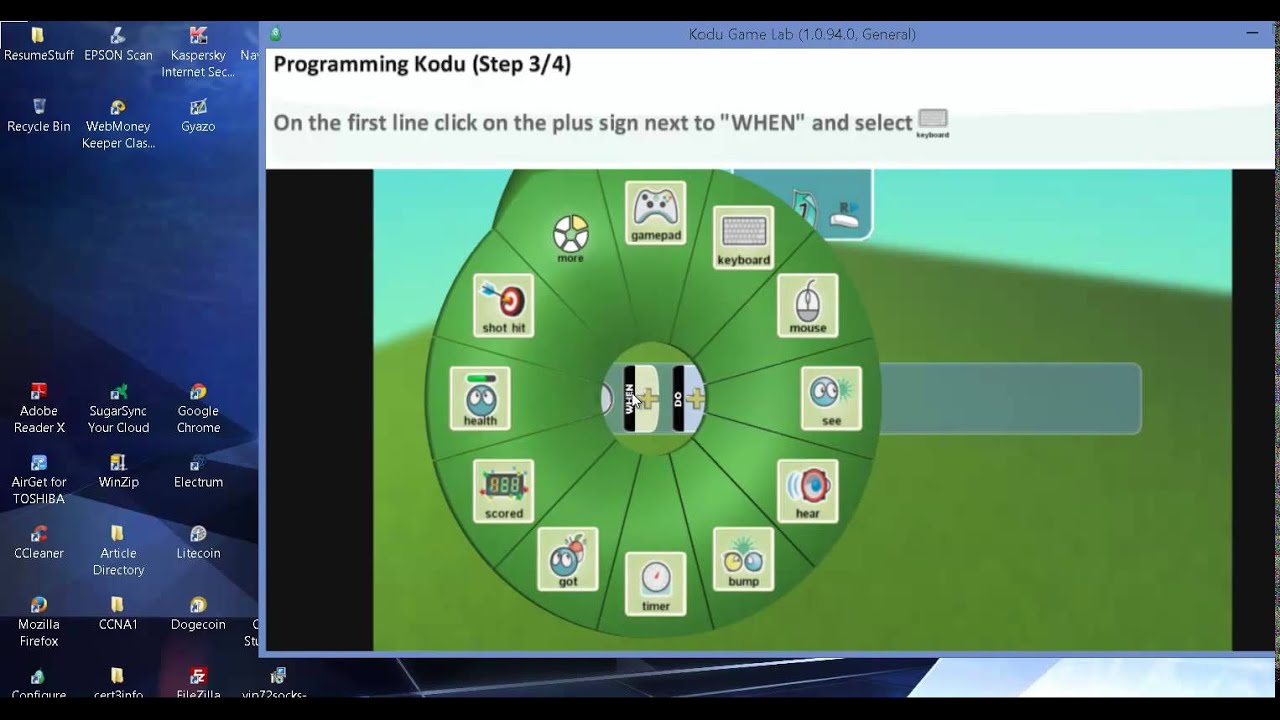 Kodu Game LabTutorial Part One . Add Objects. - YouTube