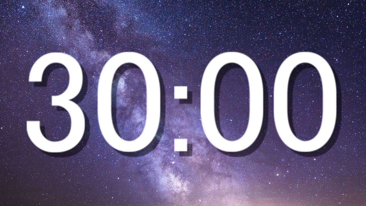 30 Minute Countdown Timer & Alarm [for work/study] - YouTube
