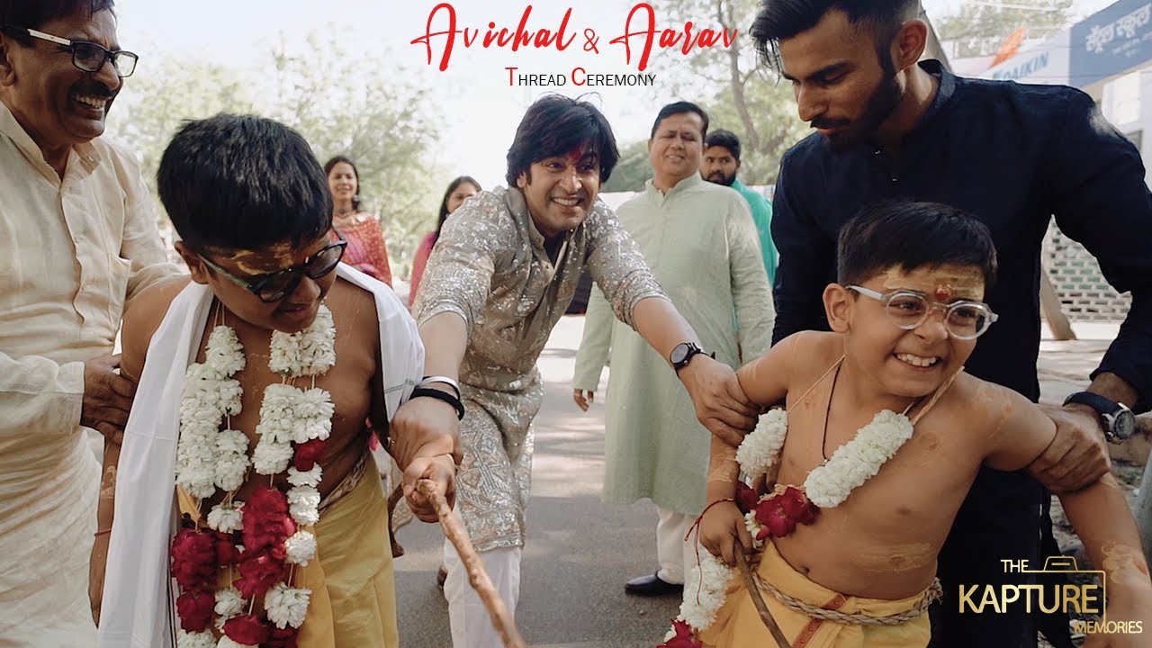 Avichal & Aarav | Janeu Function Cinematic | Shashank Vyas - YouTube